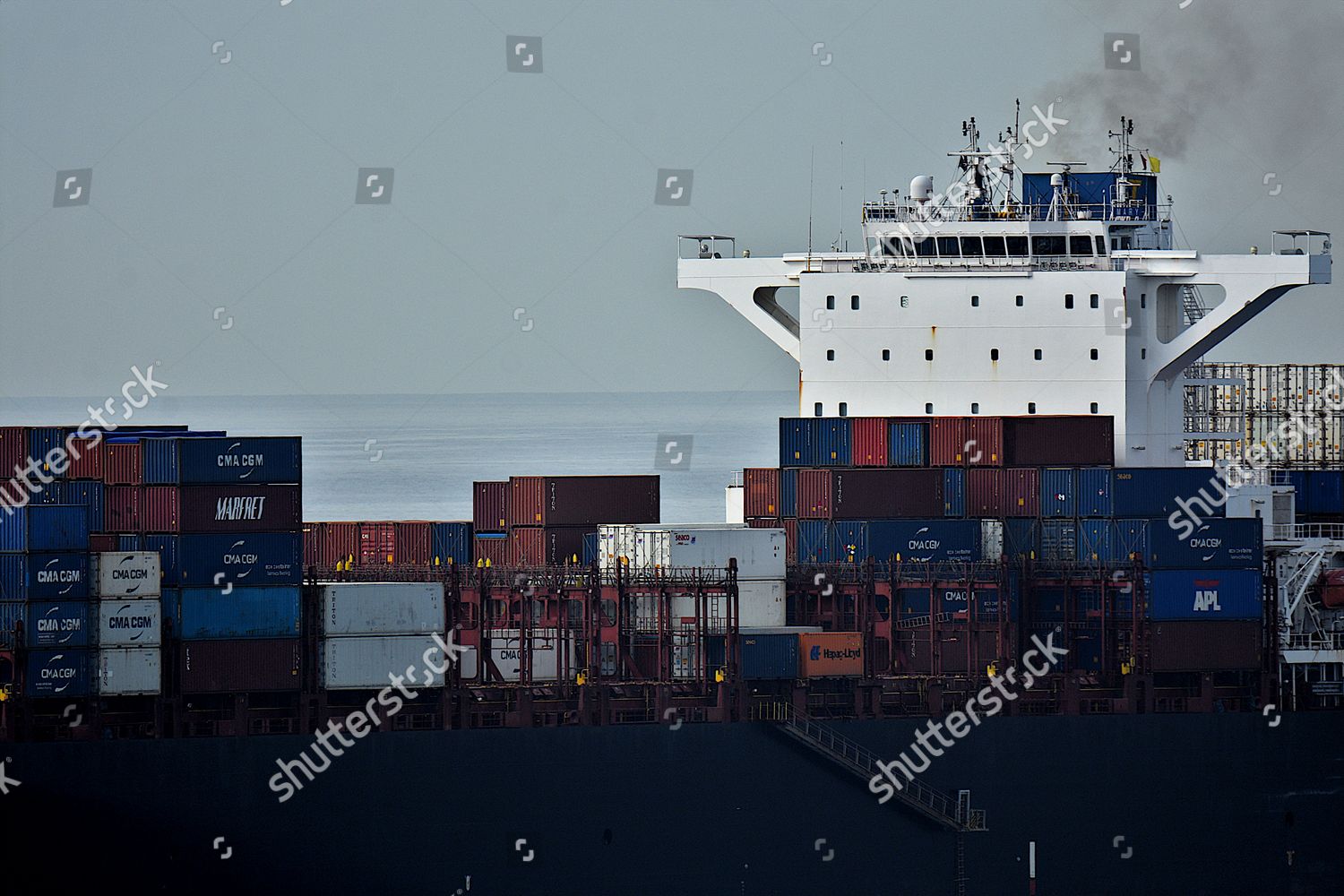 Container Ship Mary Arrives French Mediterranean Editorial Stock Photo ...