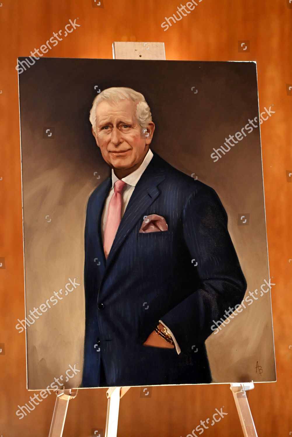 Part Oil Painting King Charles Iii Editorial Stock Photo - Stock Image ...