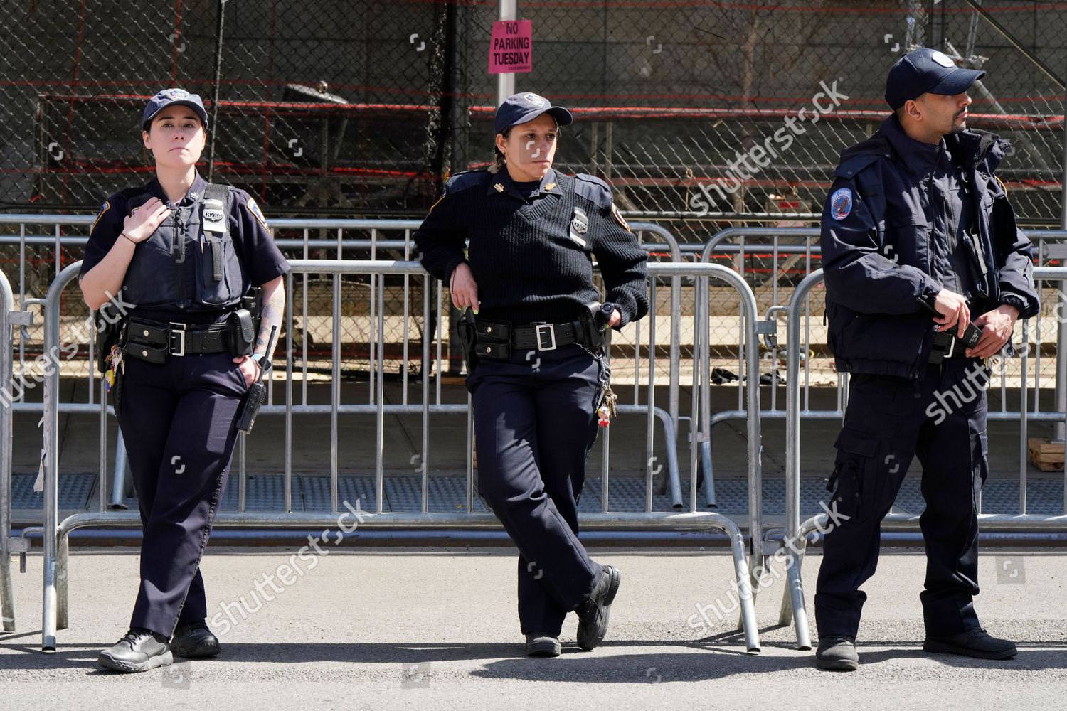 New York State Police Officers Stand Editorial Stock Photo - Stock ...