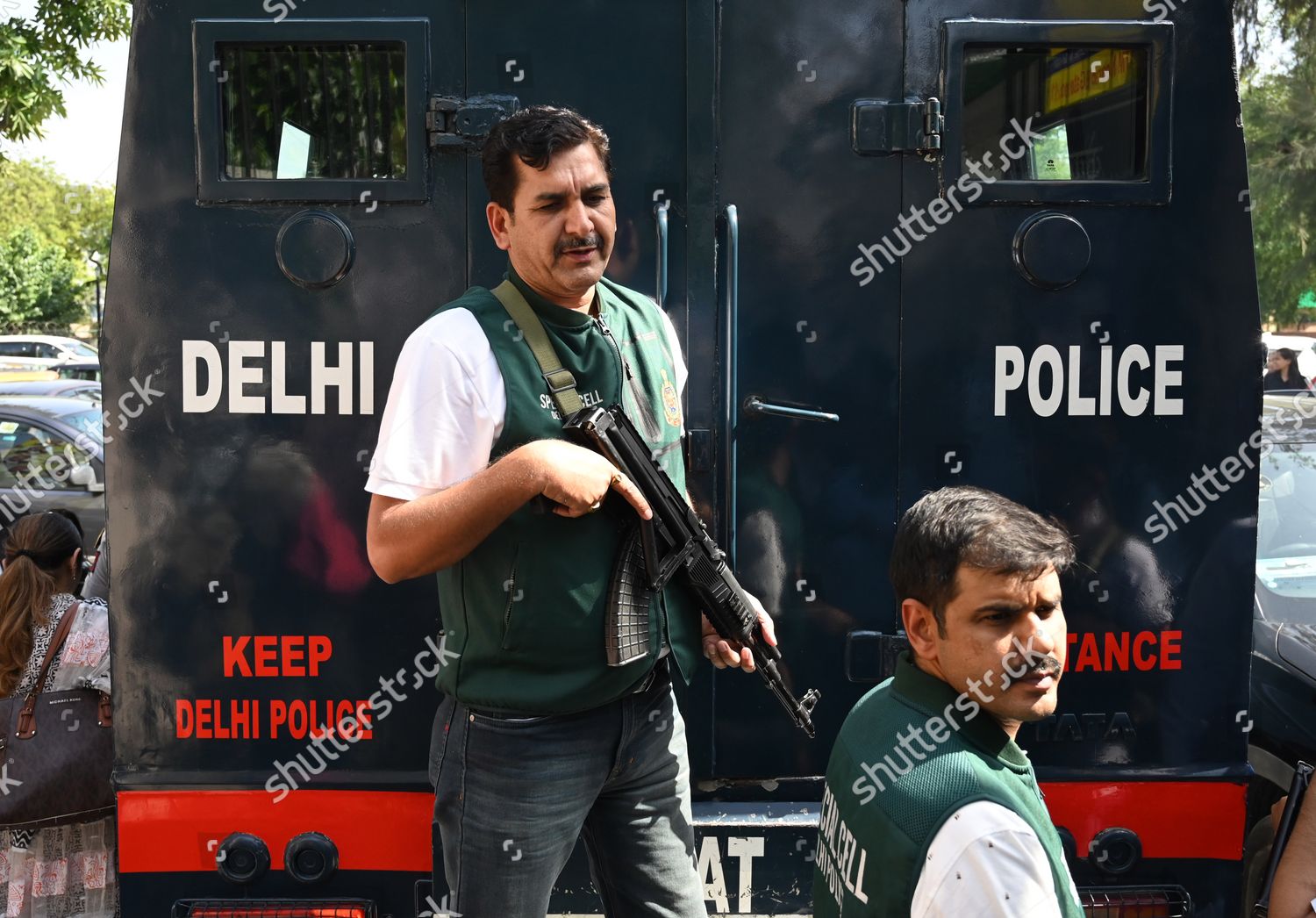 Delhi Police Special Cell Produced Gangster Editorial Stock Photo ...