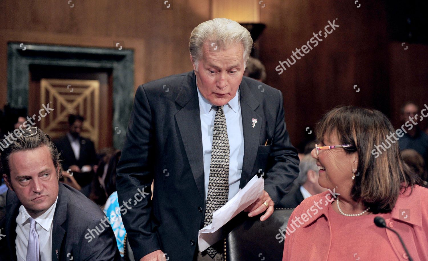 Matthew Perry Martin Sheen Judge Jeanne Editorial Stock Photo - Stock ...