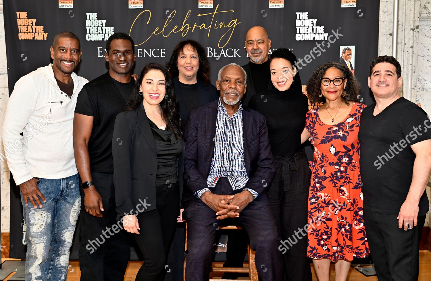 Guests Danny Glover Ben Guillory Christina Editorial Stock Photo ...