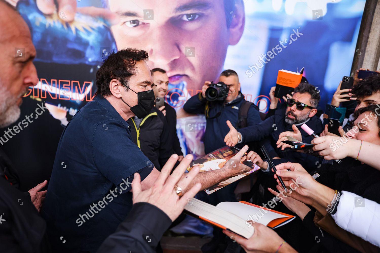Milan Italy News Quentin Tarantino Meets Editorial Stock Photo - Stock Image | Shutterstock
