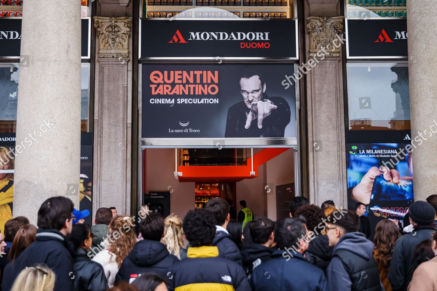 Milan Italy News Quentin Tarantino Meets Editorial Stock Photo - Stock Image | Shutterstock
