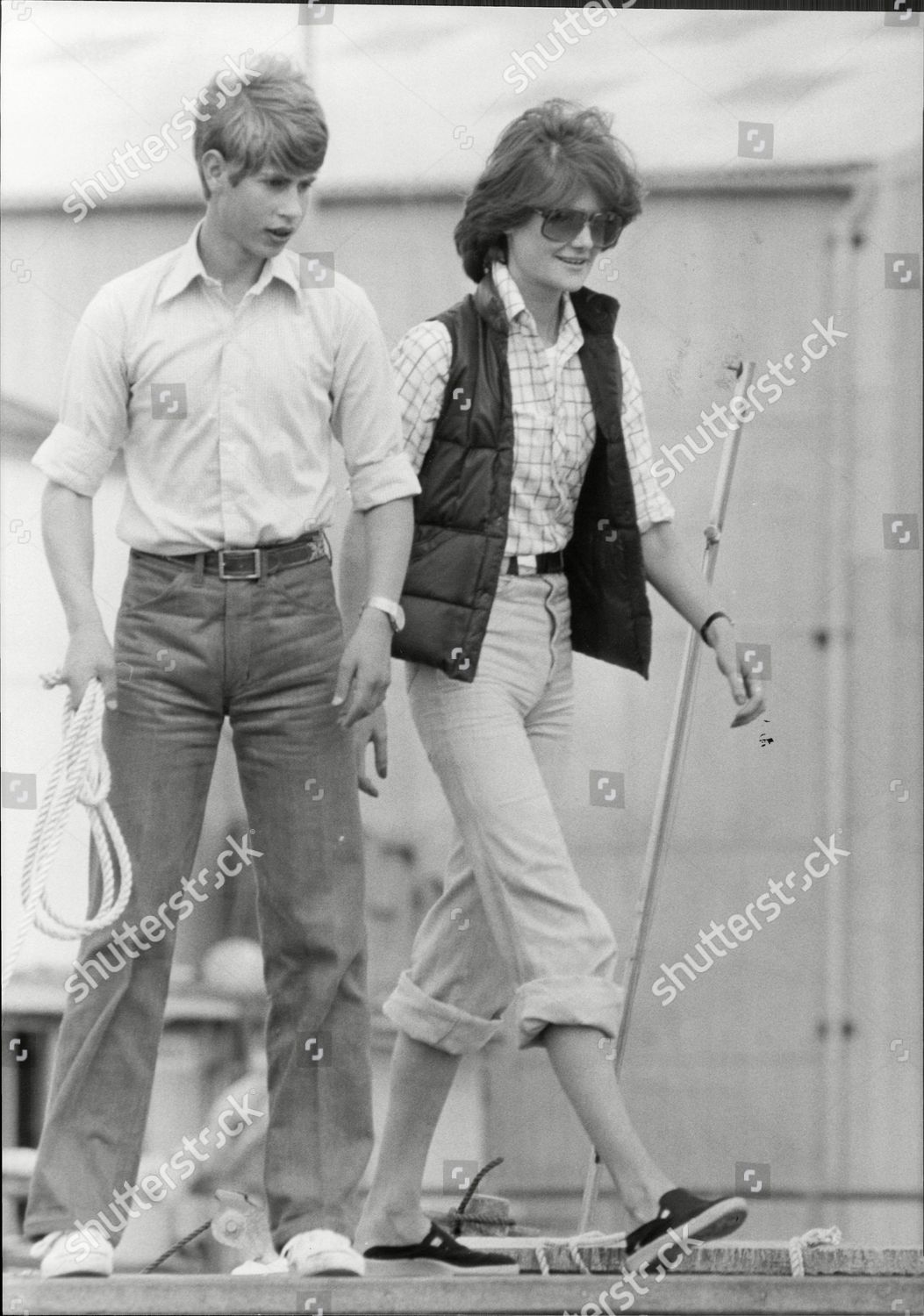 Prince Edward Earl Wessex Lady Sarah Editorial Stock Photo - Stock ...