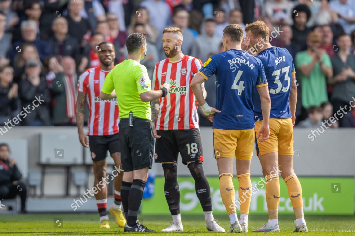 Brentford Defender Pontus Jansson Capt 18 Editorial Stock Photo - Stock Image | Shutterstock