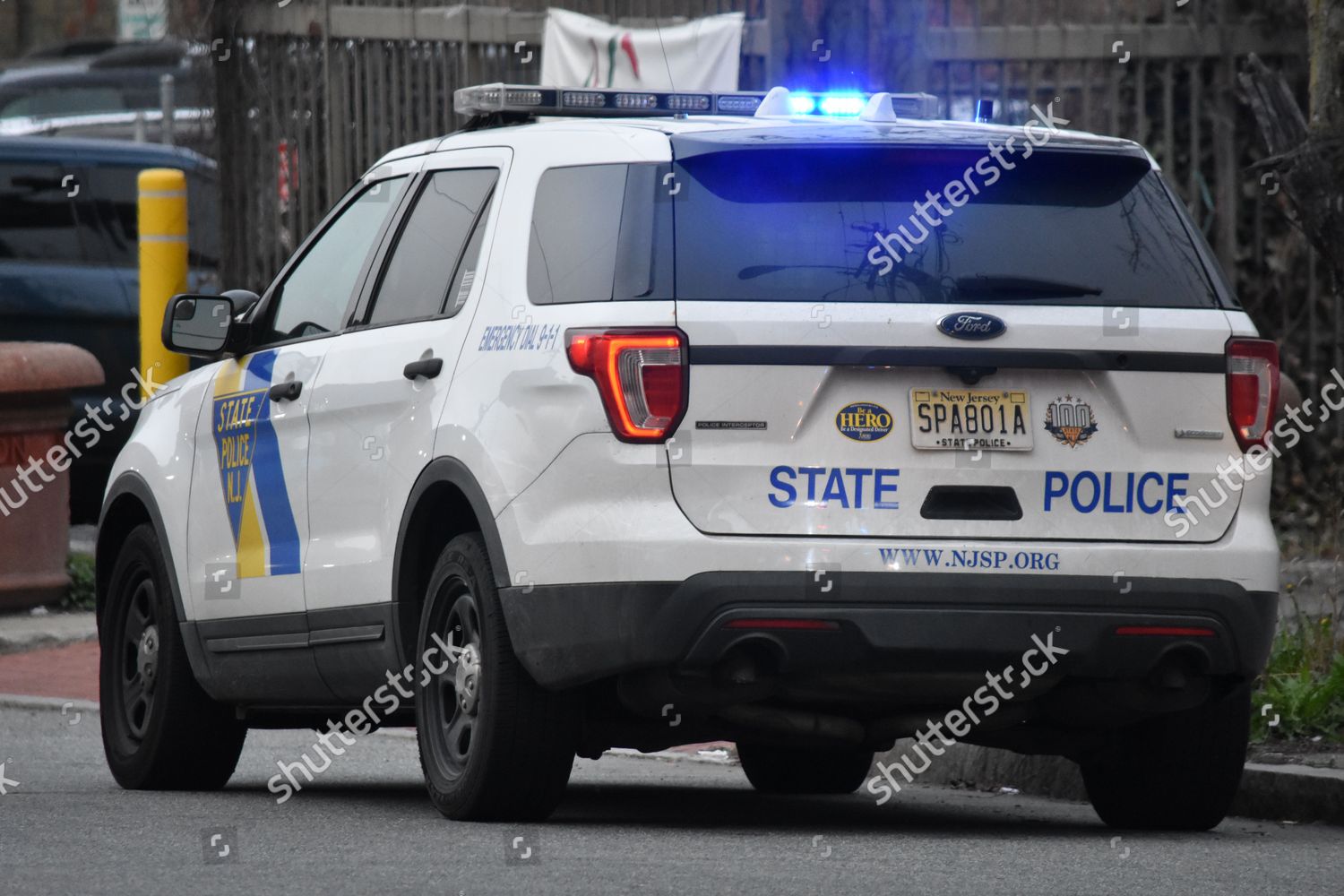 Emotionally Distraught Individual Standoff Paterson Police Editorial ...