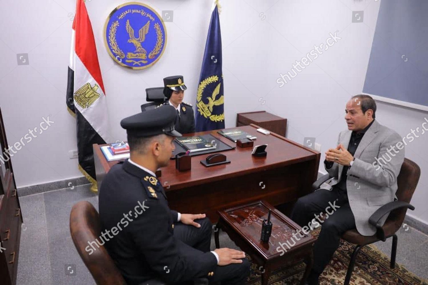 Egyptian President Abdel Fattah Elsisi Visits Editorial Stock Photo ...
