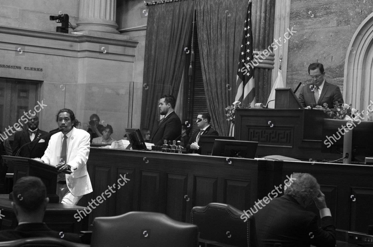 Tennessee State Representative Justin Jones Speaks Editorial Stock ...
