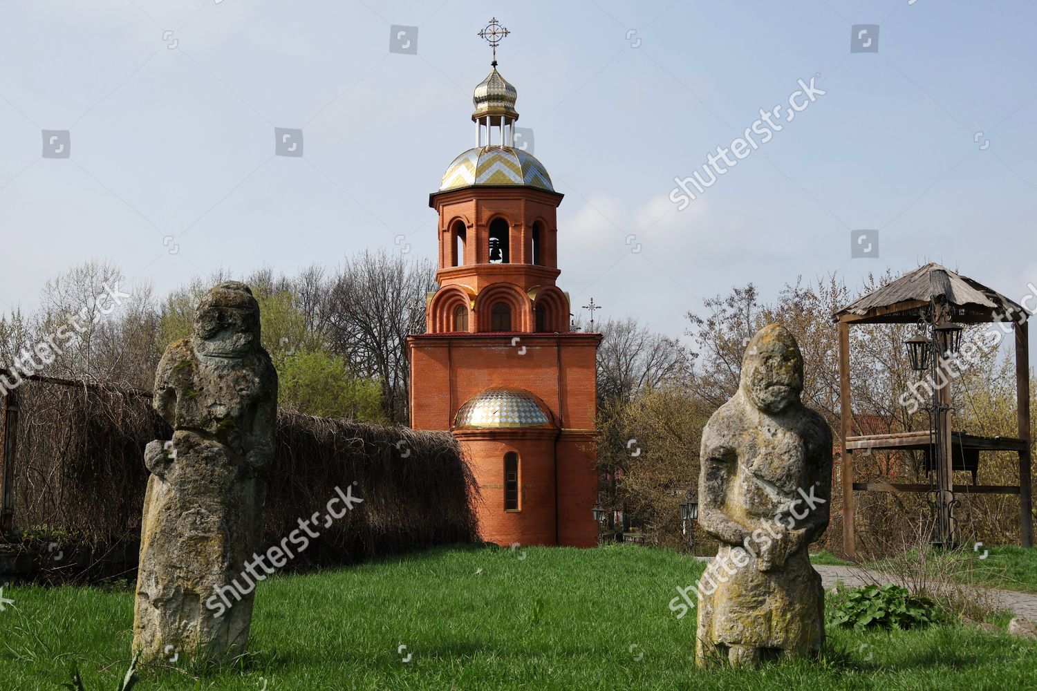 Ancient Scythian Stone Statues Ixxiii Centuries Editorial Stock Photo ...