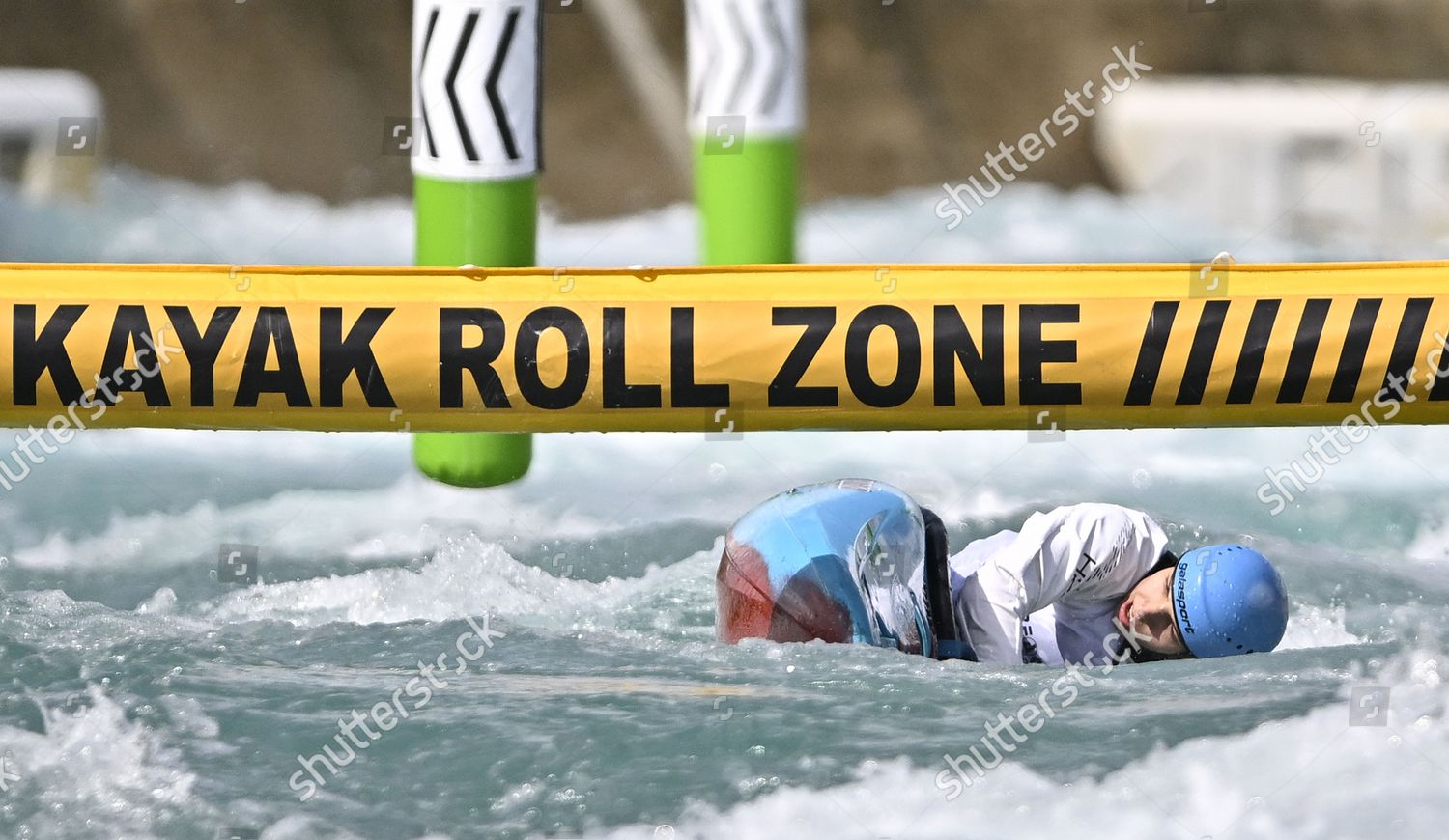 William Mayer Roll Zone Mens Kayak Editorial Stock Photo - Stock Image ...