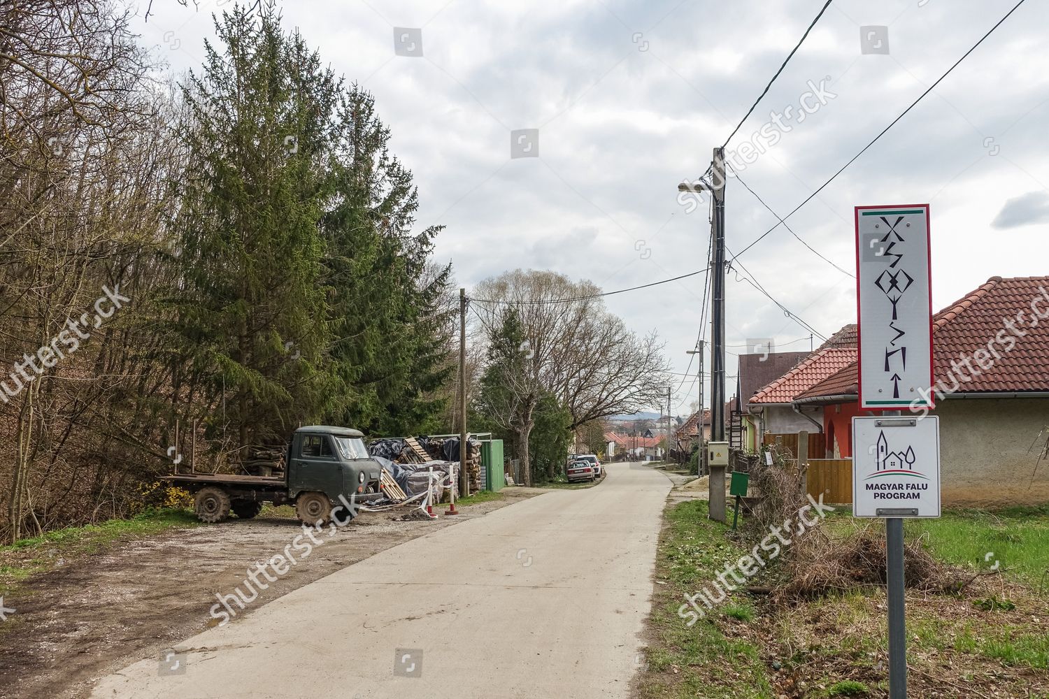 Magyar Falu Program Hungarian Village Program Editorial Stock Photo ...