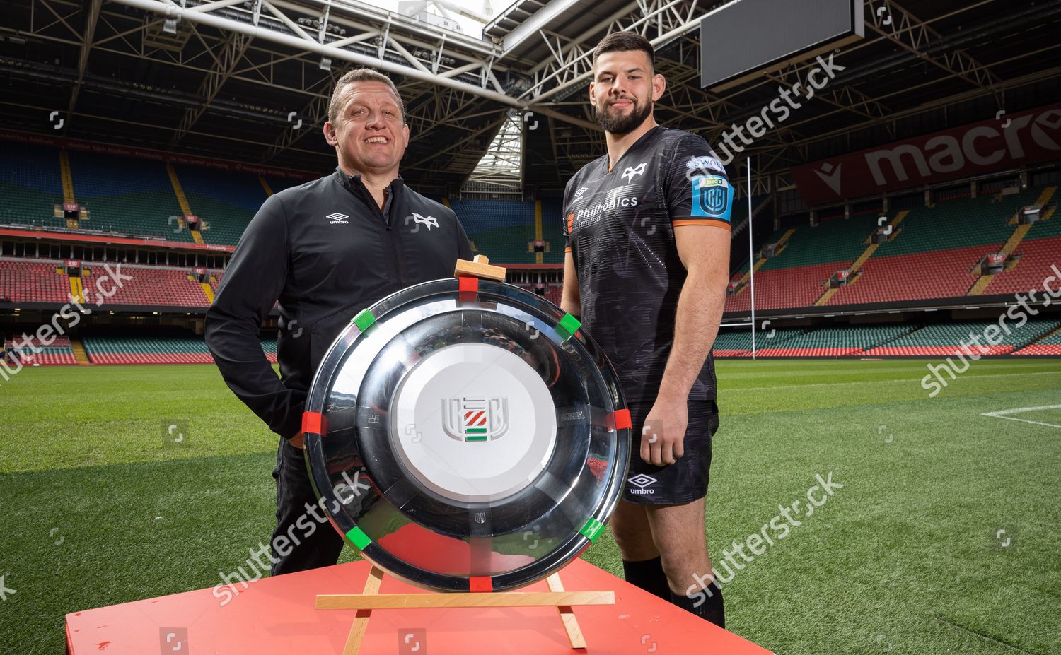 Ospreys Head Coach Toby Booth Rhys Editorial Stock Photo - Stock Image ...
