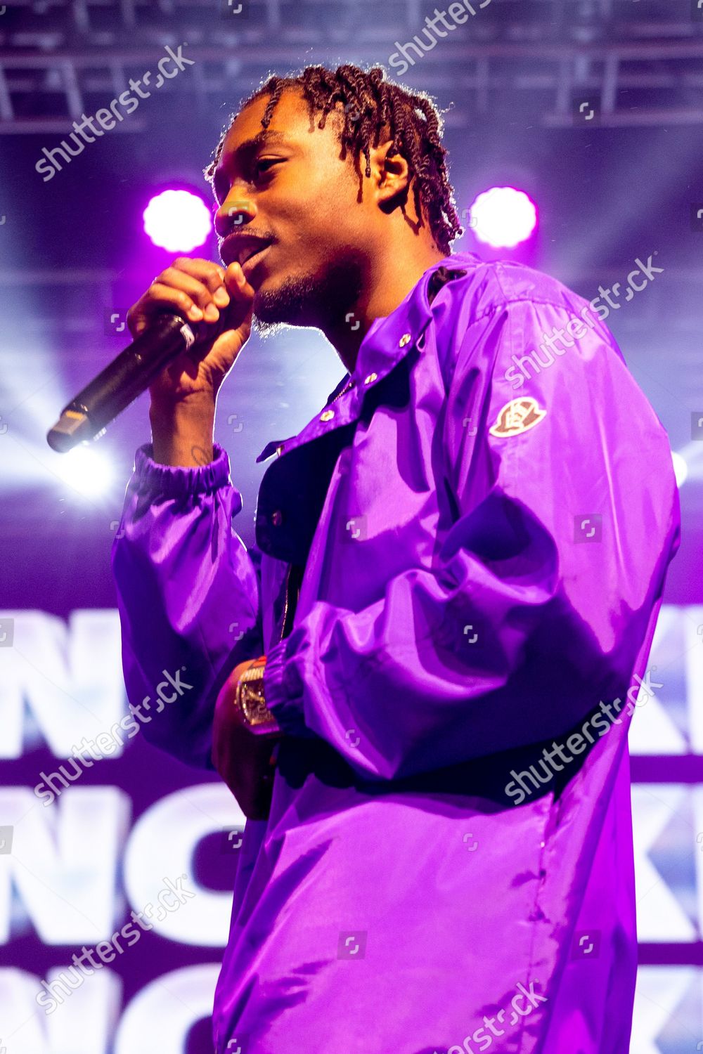 American Rapper Lil Tjay Concert Fabrique Editorial Stock Photo - Stock ...