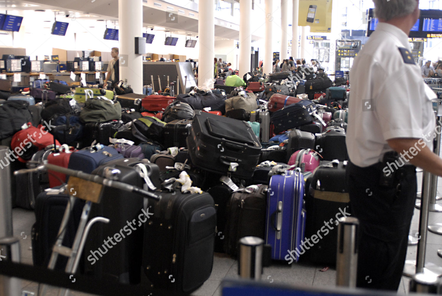 Baggage Left Behind Terminal 2 Terminal Editorial Stock Photo - Stock ...