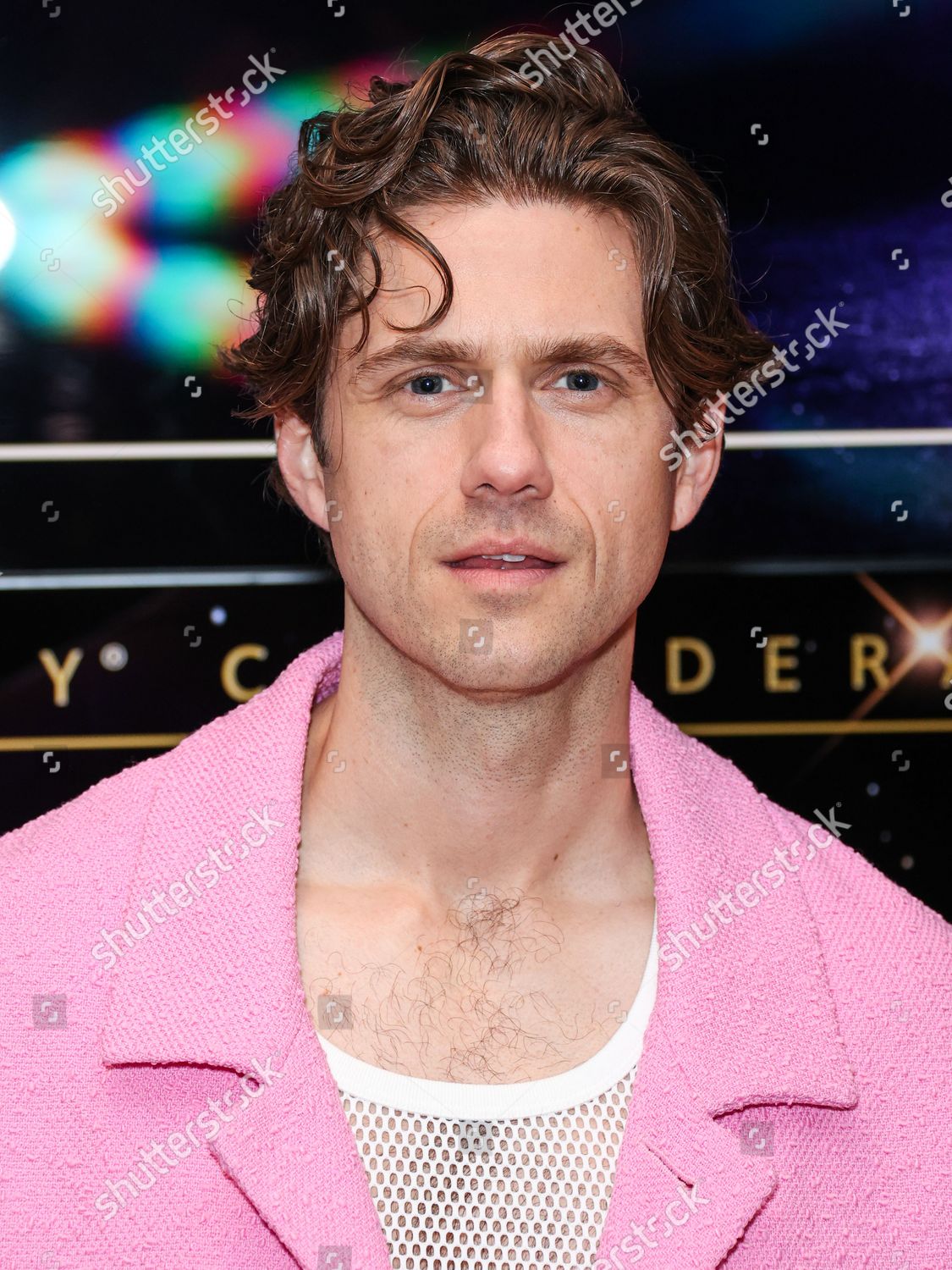 American Actor Singer Aaron Tveit Arrives Editorial Stock Photo - Stock ...
