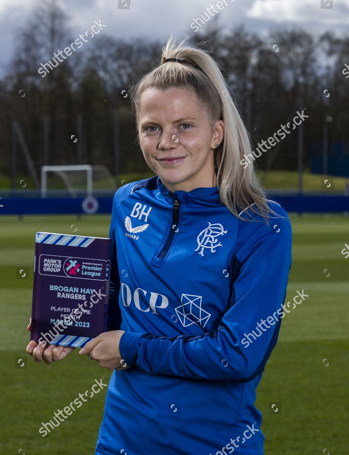 Rangers Womens Forward Brogan Hay Wins Editorial Stock Photo - Stock ...