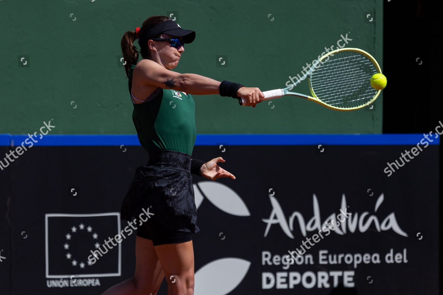 Mexican Tennis Player Fernanda Contreras Returns Editorial Stock Photo ...