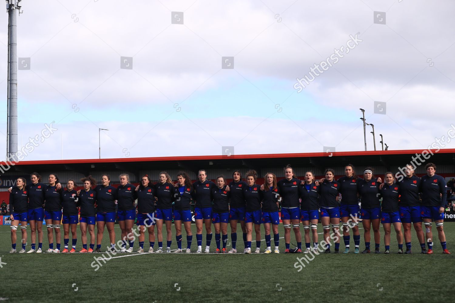 Musgrave Park French National Rugby Team Editorial Stock Photo - Stock ...