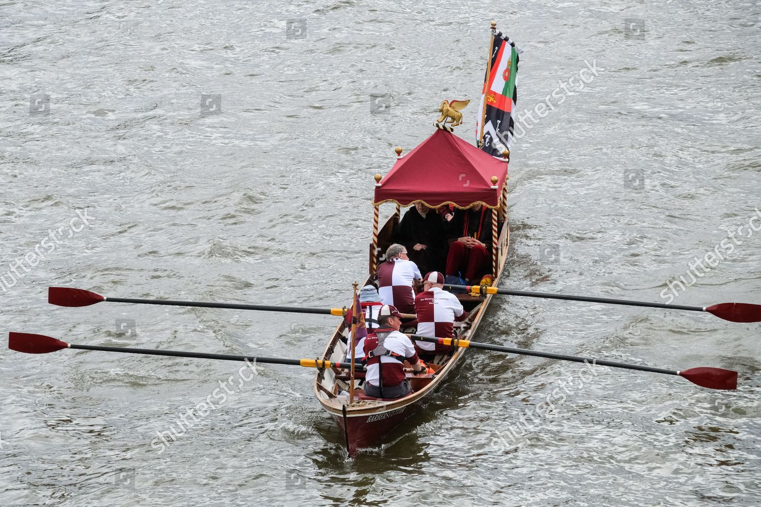 Tudor Pull Ceremonial Event Thames Watermens Editorial Stock Photo ...