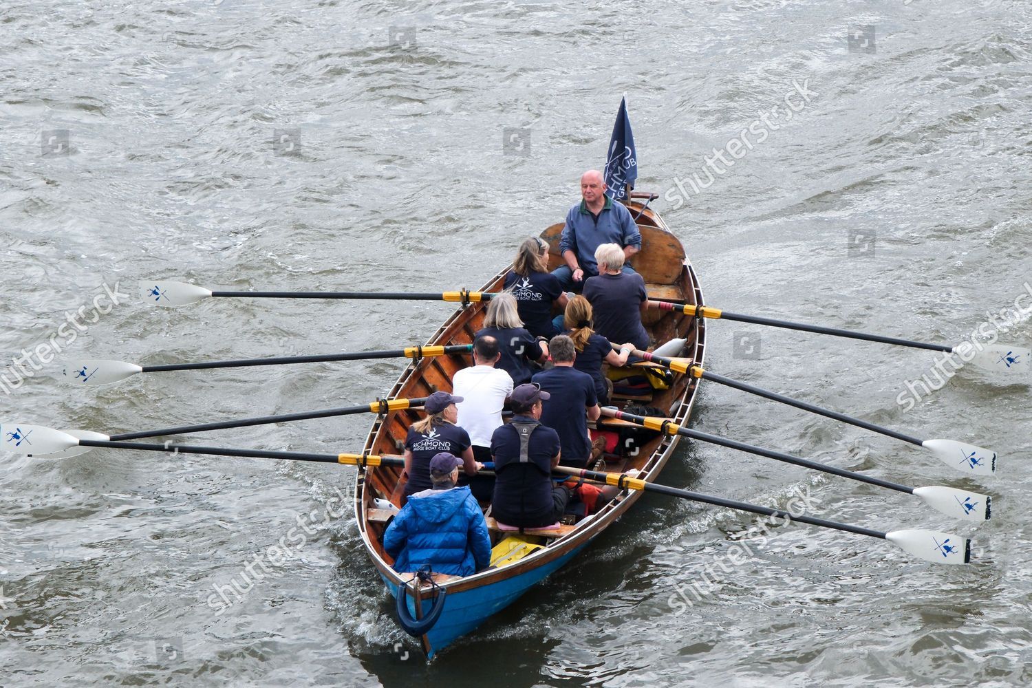 Tudor Pull Ceremonial Event Thames Watermens Editorial Stock Photo ...