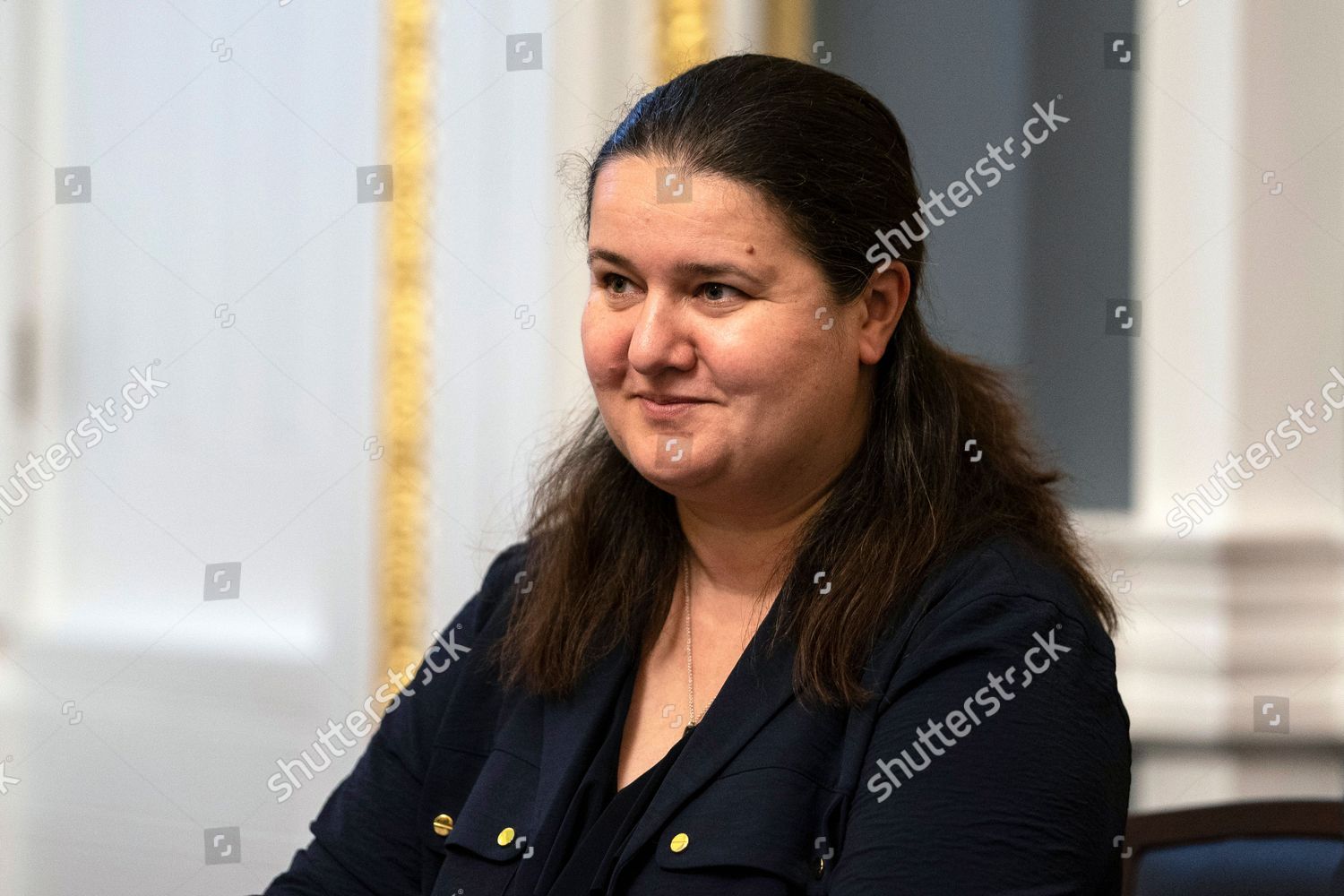 Ukrainian Ambassador Us Oksana Markarova During Editorial Stock Photo ...