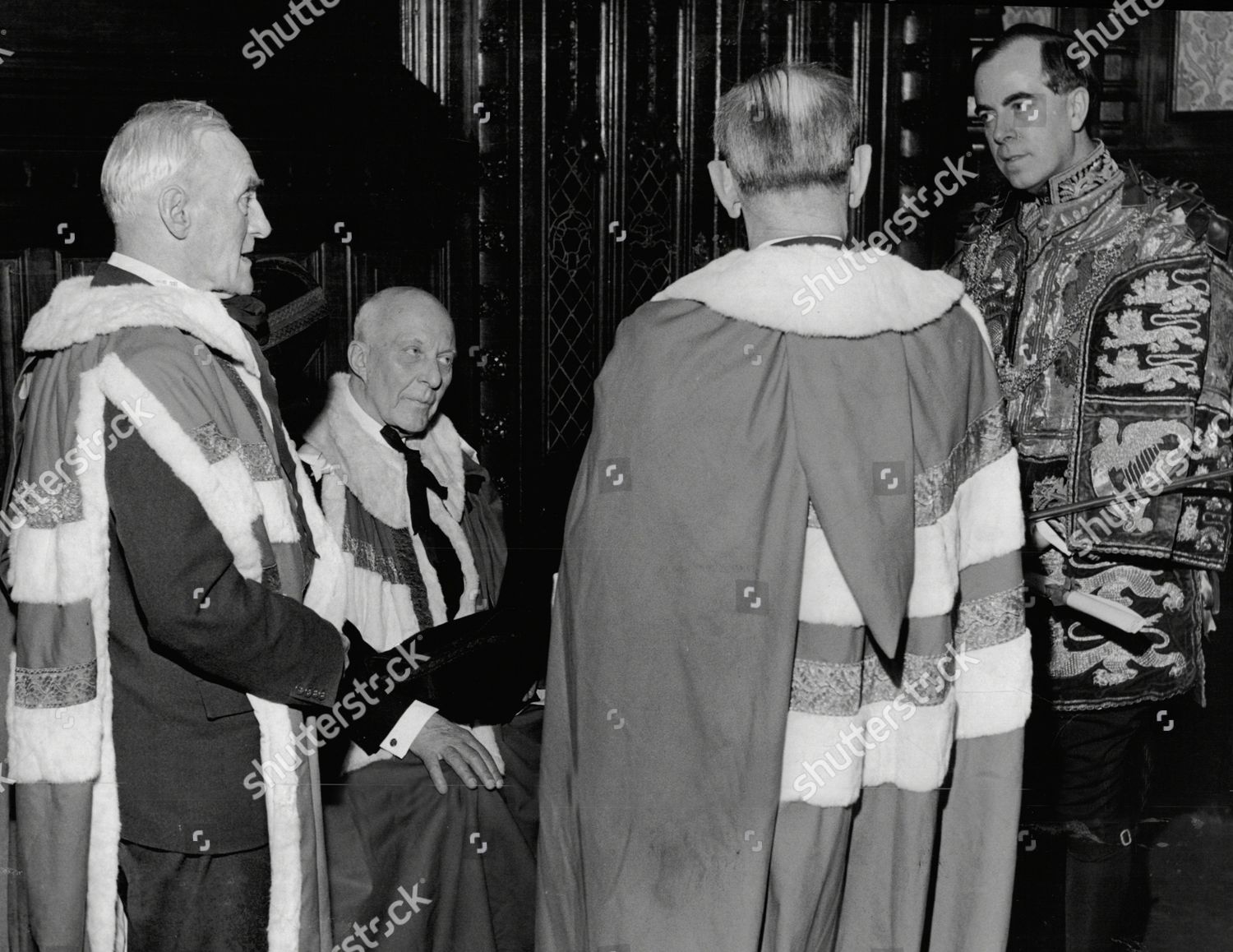 Lord Dalton Introduced House Lords 1960 Editorial Stock Photo - Stock ...