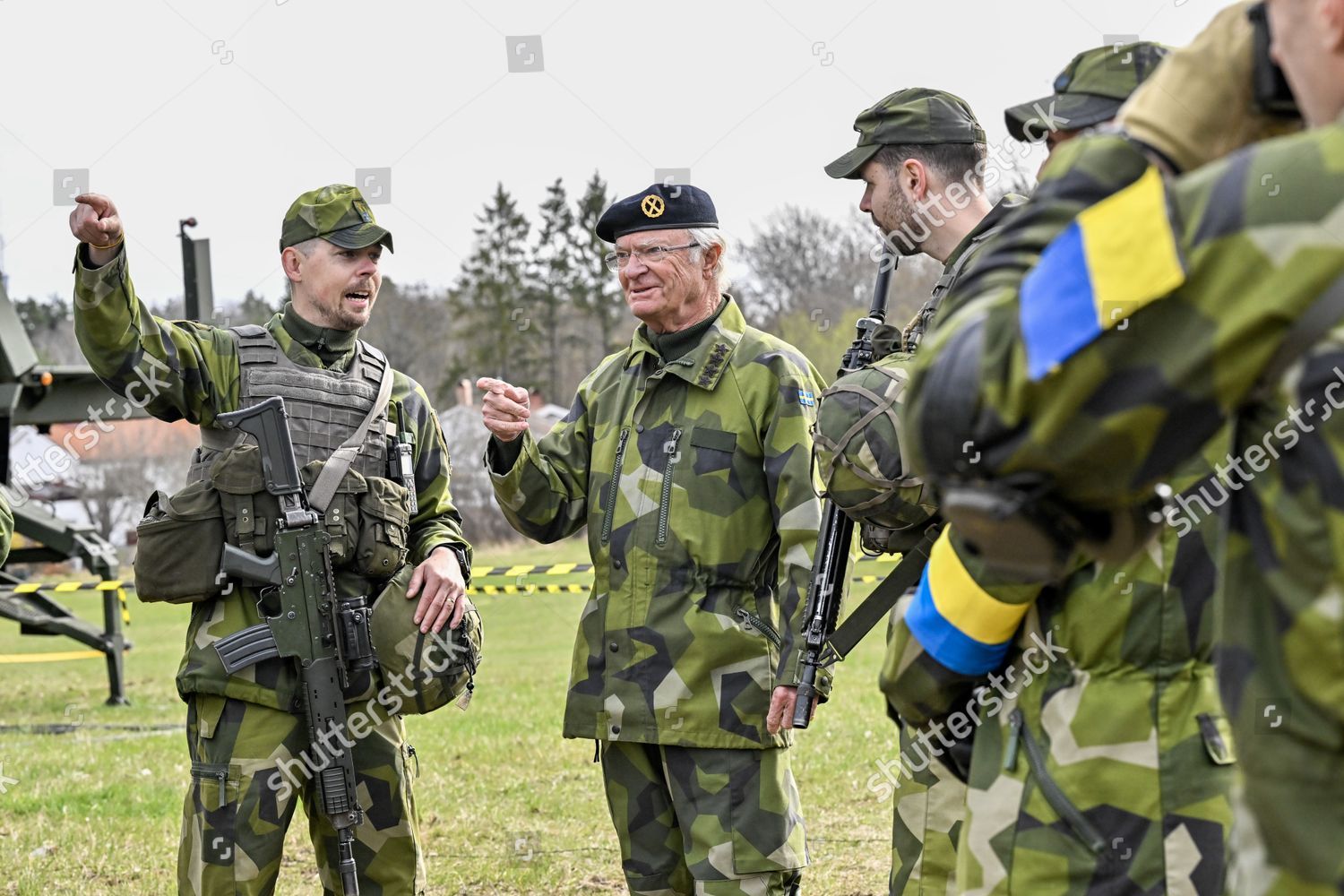 King Carl Gustaf Attends Armed Forces Editorial Stock Photo - Stock ...