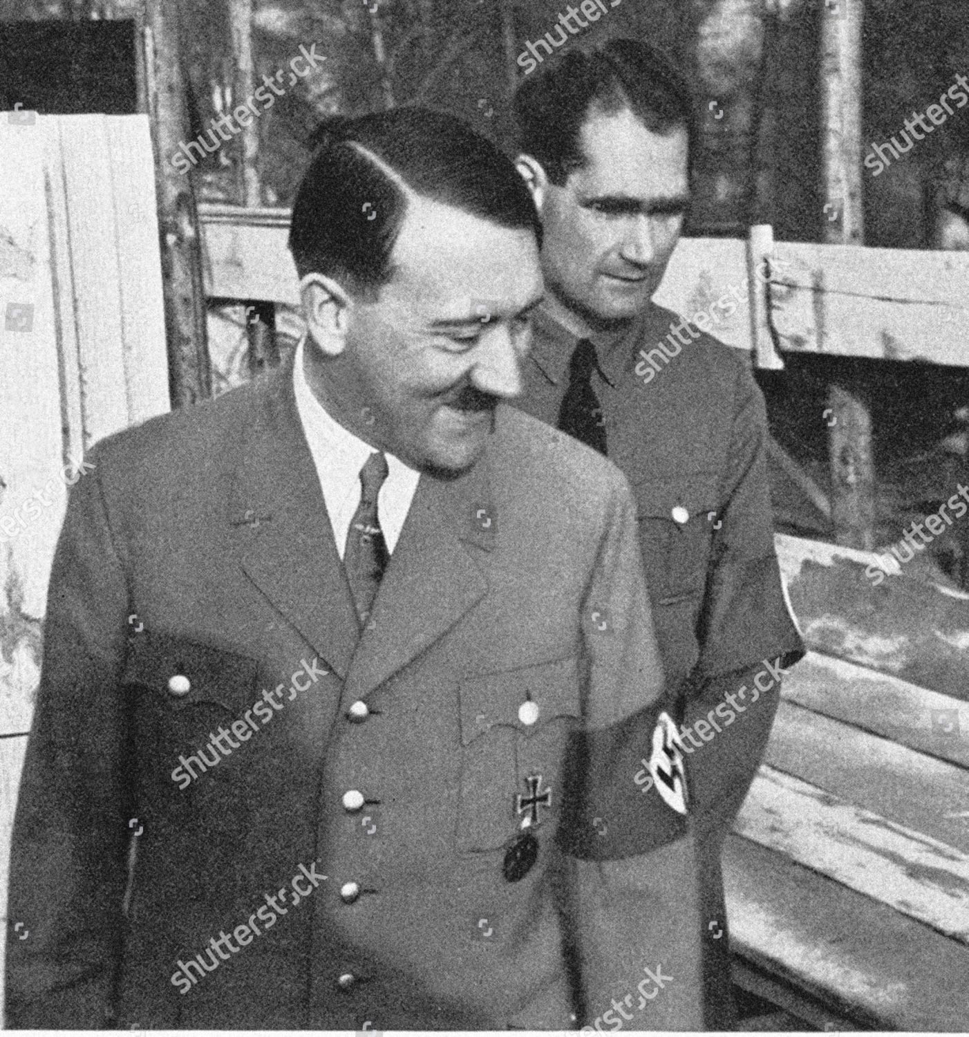 Adolf Hitler Rudolf Hess Hitlers Wartime Editorial Stock Photo - Stock ...