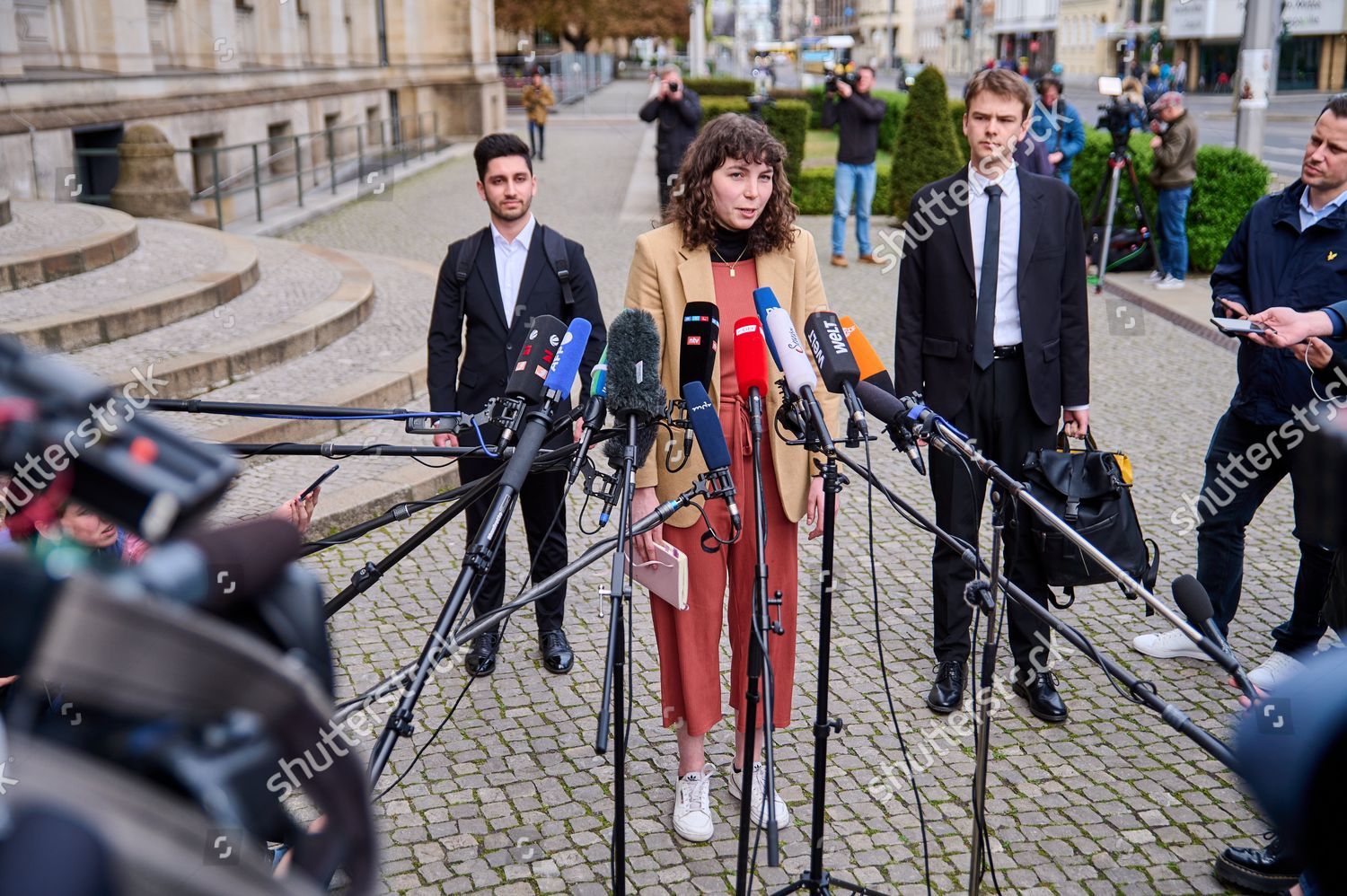 Climate Activist Lea Bonasera Last Generation Editorial Stock Photo ...