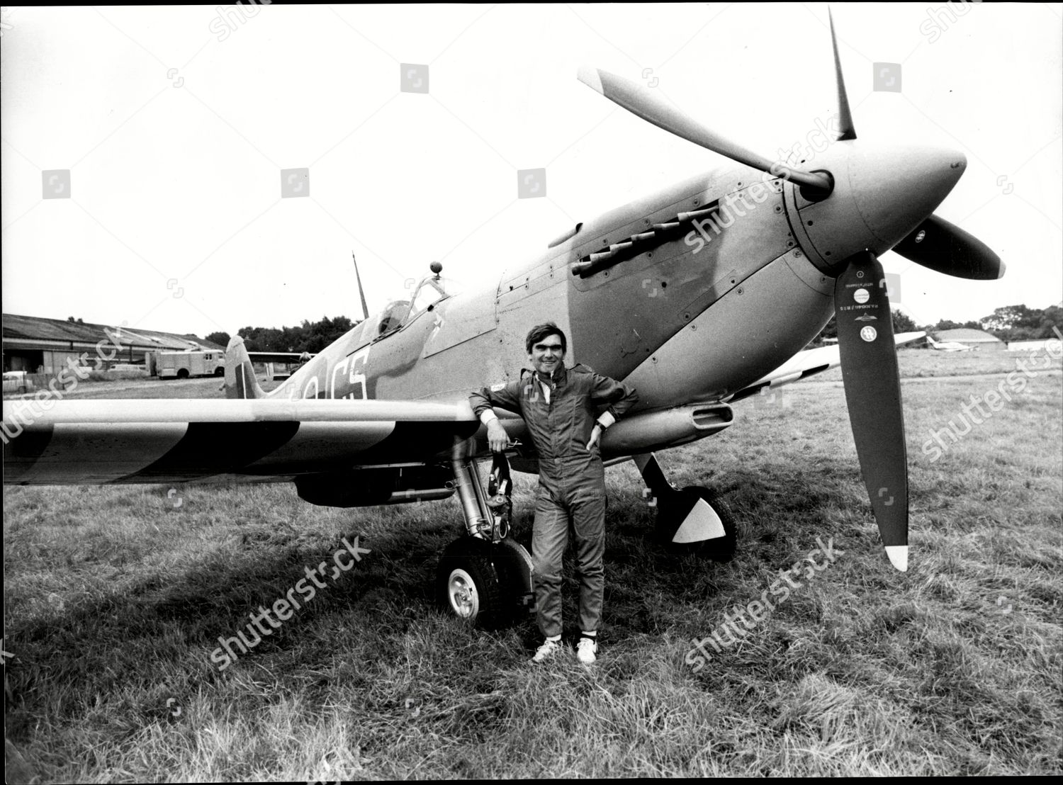 Tony Bianchi Mark 9 Supermarine Spitfire Editorial Stock Photo - Stock ...