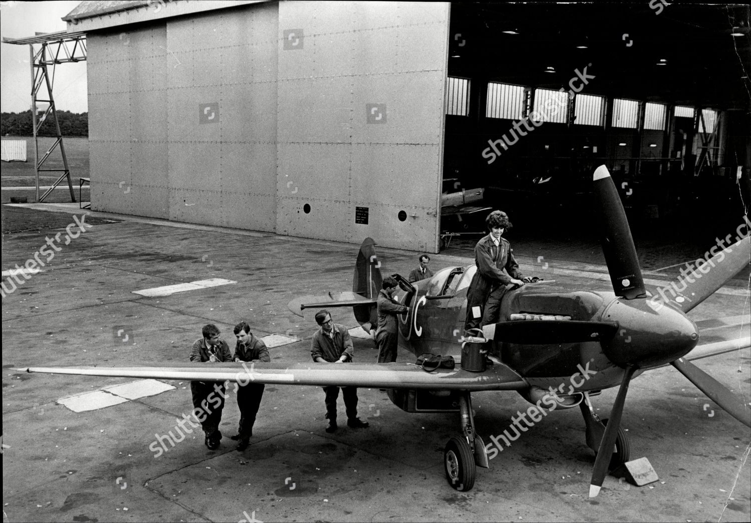 Supermarine Spitfire Mark 14 Photo Reconnaissance Editorial Stock Photo ...