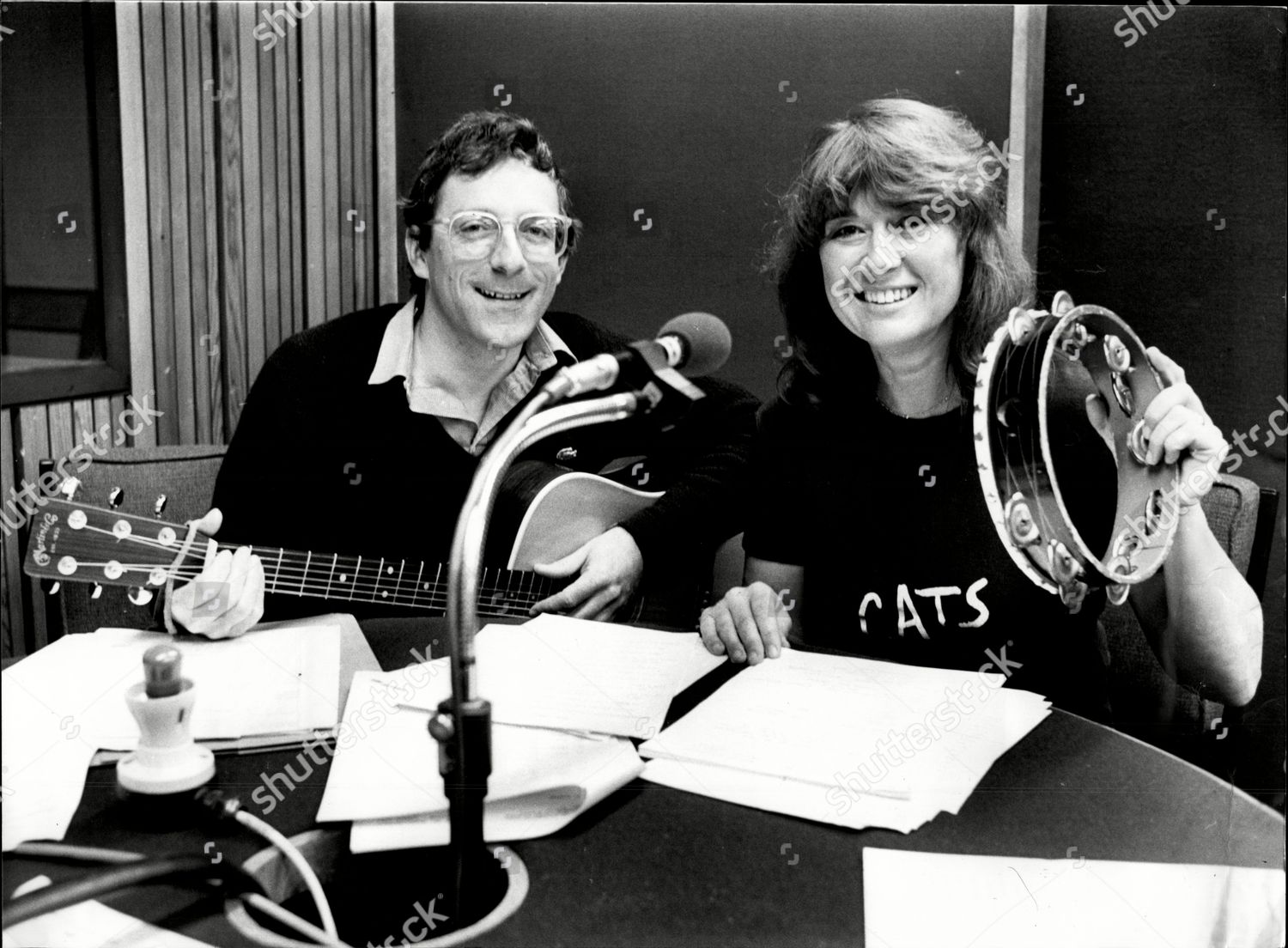 Tony Aitken Nerys Hughes Radio Station Editorial Stock Photo - Stock ...