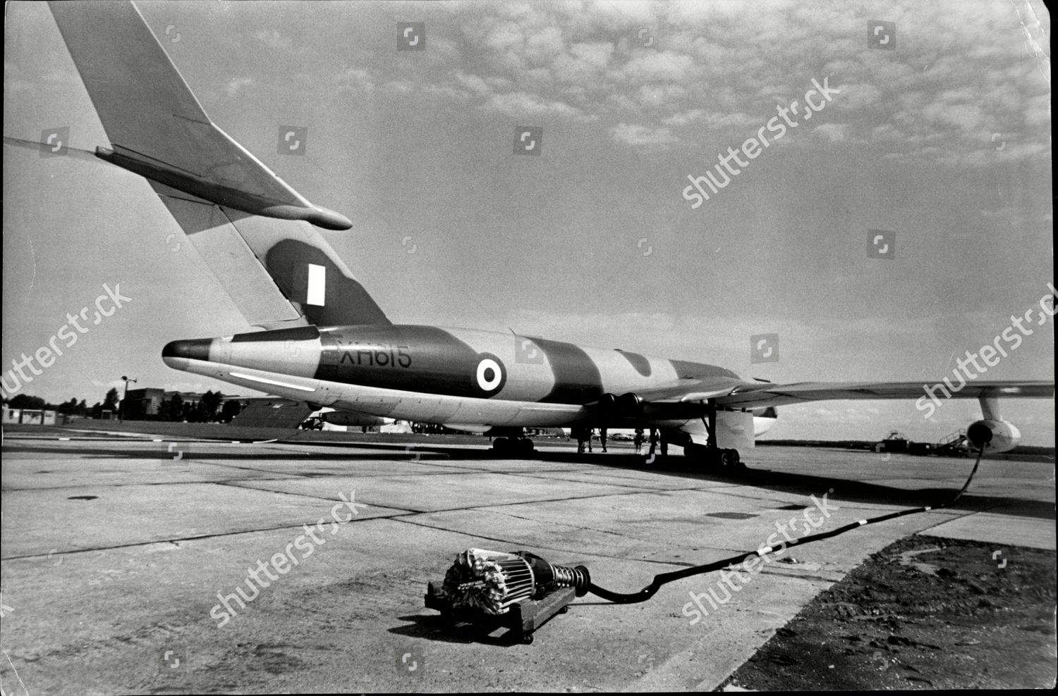 Raf Handleypage Victor Tanker Aircraft Refuelling Editorial Stock Photo ...