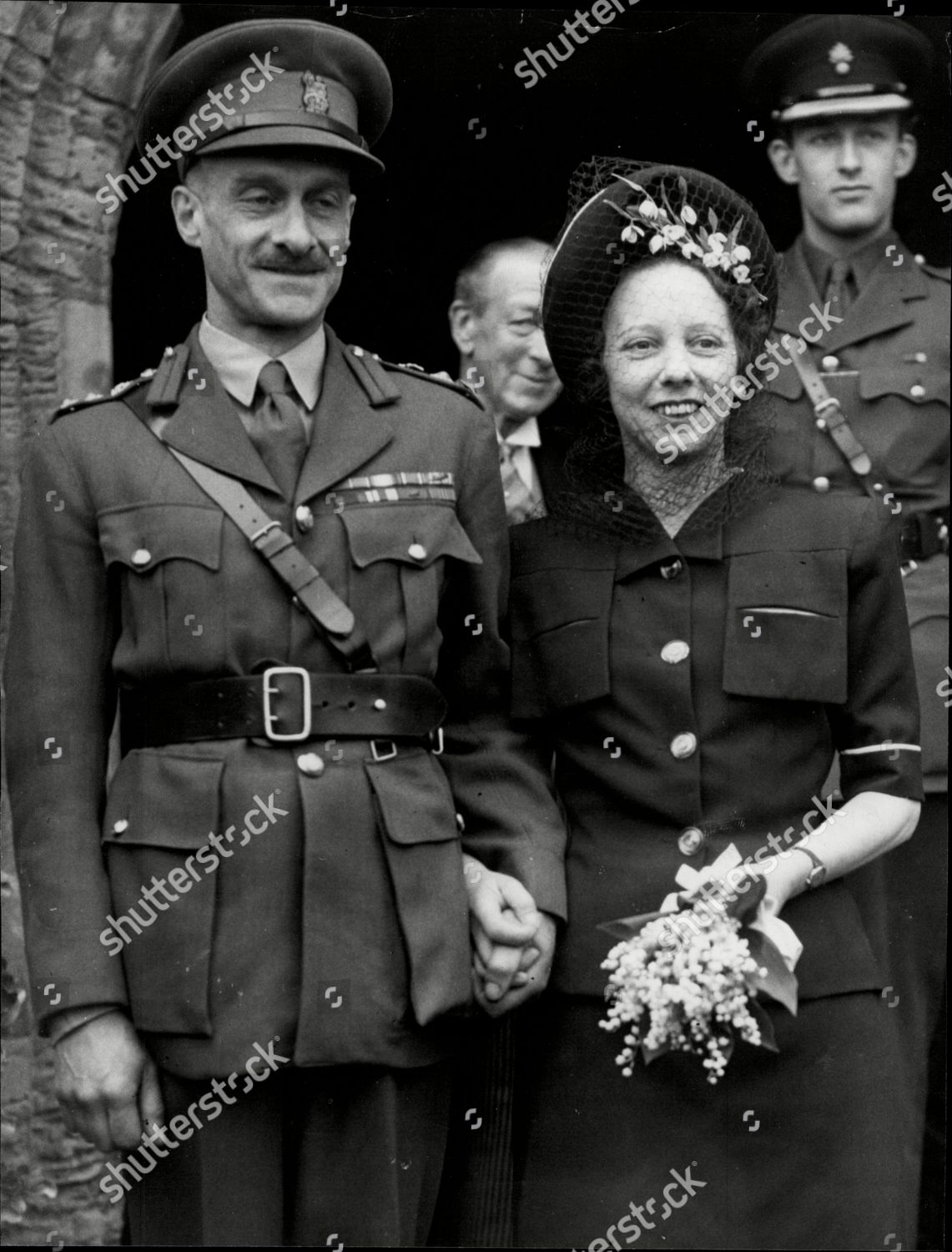 Brigadier Ralph Bagnold Marries Dorothy Plank Editorial Stock Photo ...