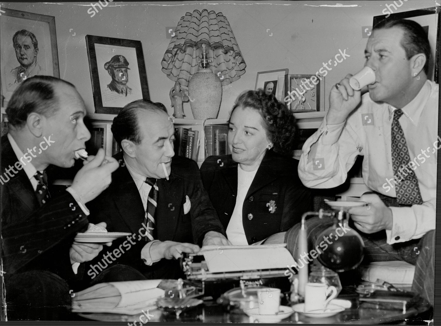Radio Programme Lyons Lr Vic Oliver Editorial Stock Photo - Stock Image ...