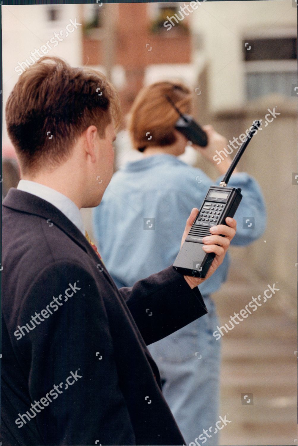 Ted Verity Listening Mobile Phone Conversation Editorial Stock Photo ...