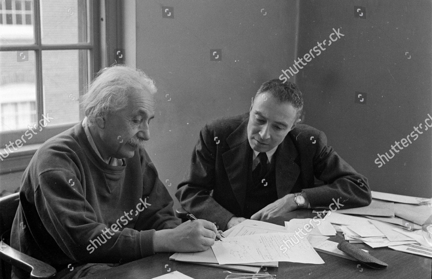Albert Einstein Princeton Institute Advanced Study Editorial Stock ...