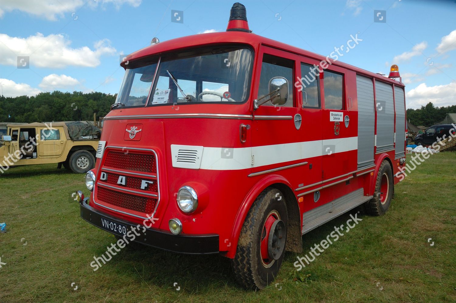 Daf Fire Truck Editorial Stock Photo - Stock Image | Shutterstock