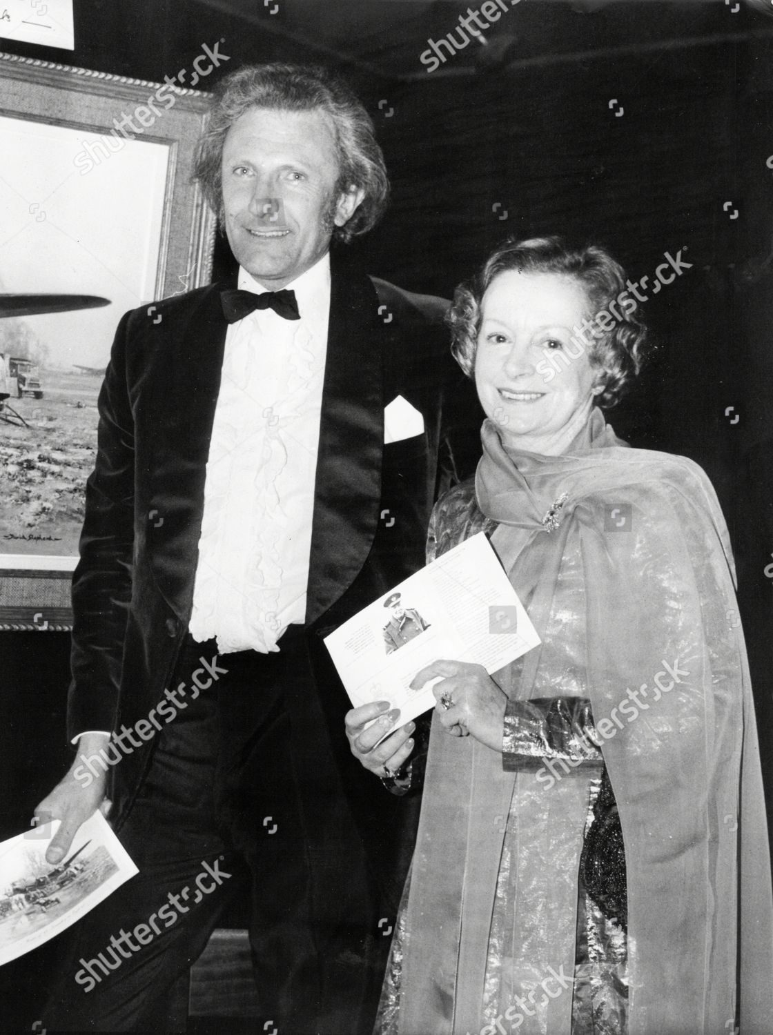 Mrs Eve Gibson Widow Wing Commander Editorial Stock Photo - Stock Image ...