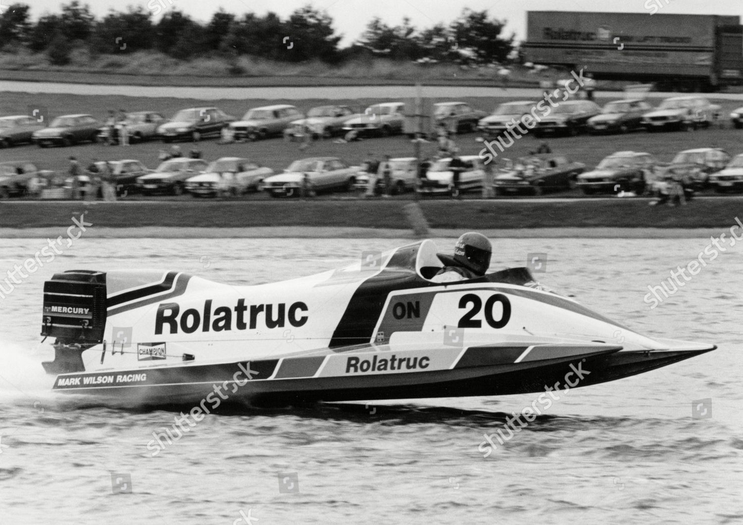 Motor Boat Racing Powerboats 1986 Powerboat Editorial Stock Photo ...
