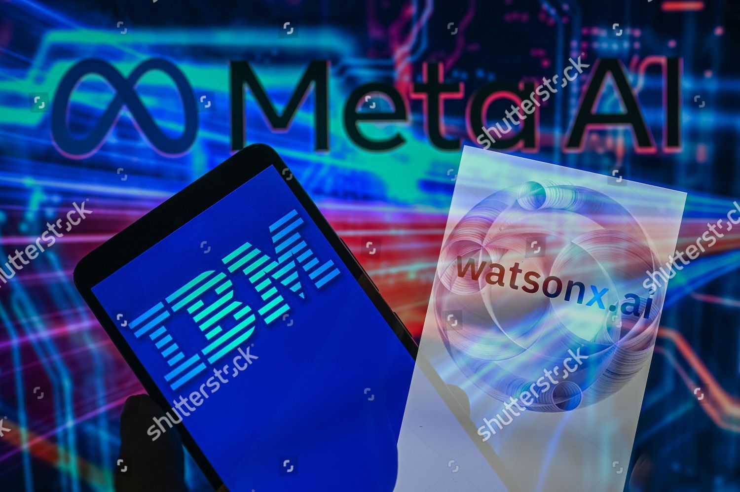 Watsonx Ai Ibm Generative Ai Platform Editorial Stock Photo - Stock ...