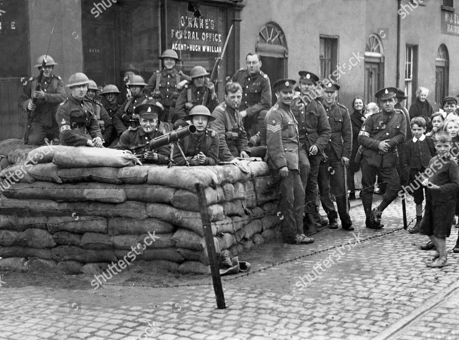 Irish War Independence Strongly Entrenched Lewis Editorial Stock Photo ...