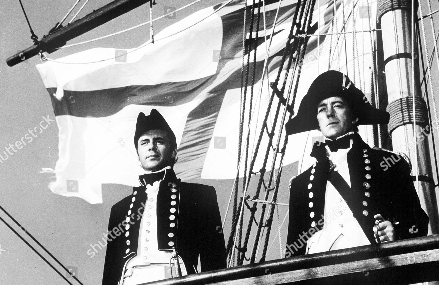 Dirk Bogarde Alec Guinness Film Hms Editorial Stock Photo - Stock Image ...
