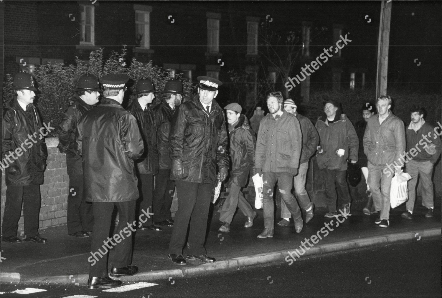 Miners Strike 1985 Miners Return Work Editorial Stock Photo - Stock ...