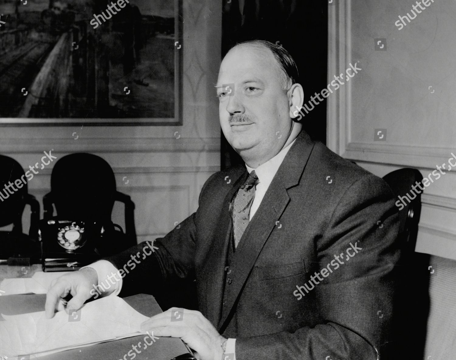 Lord Beeching Doctor Richard Beeching Takes Editorial Stock Photo ...