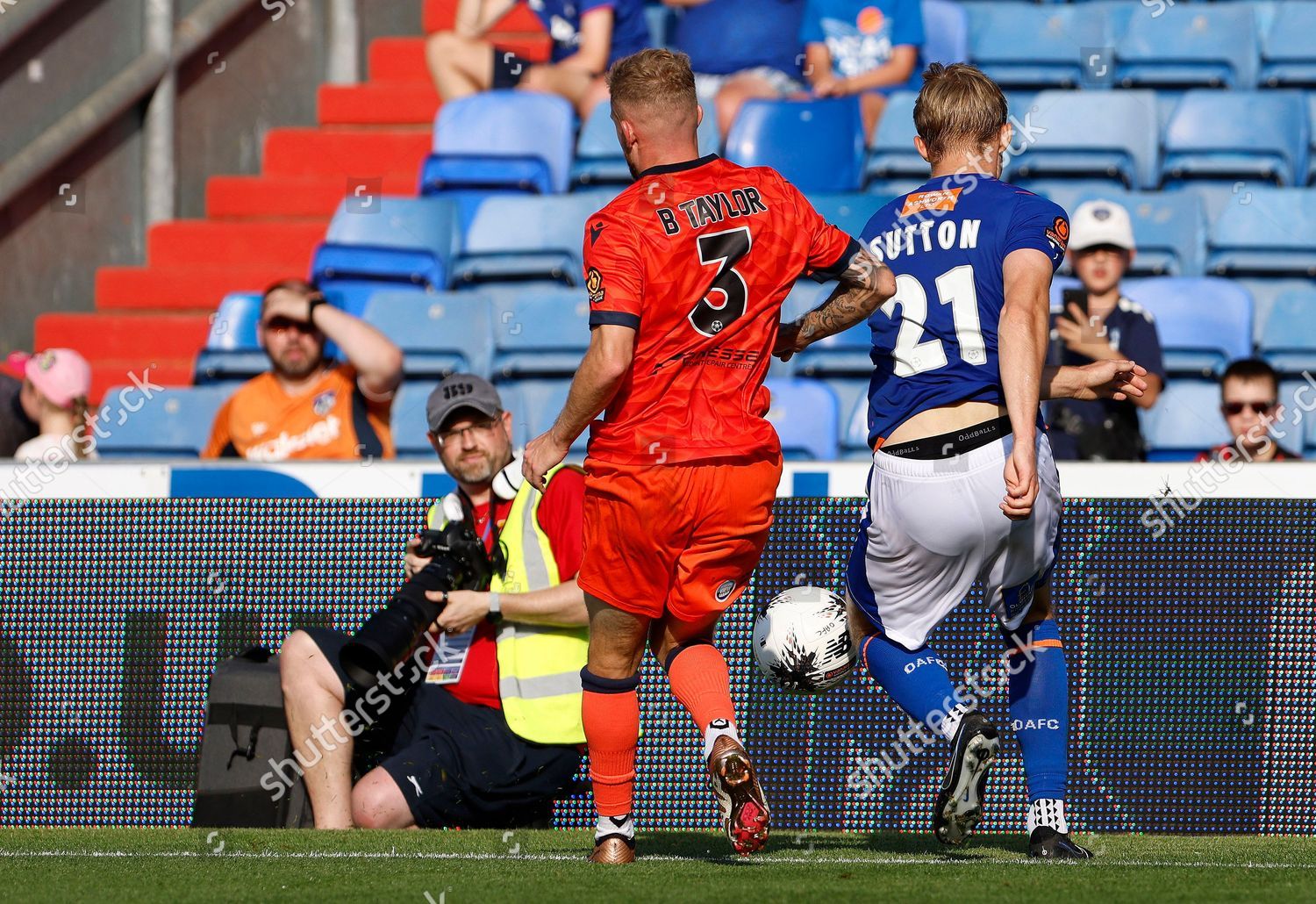Will Sutton Oldham Athletic Association Football Editorial Stock Photo ...