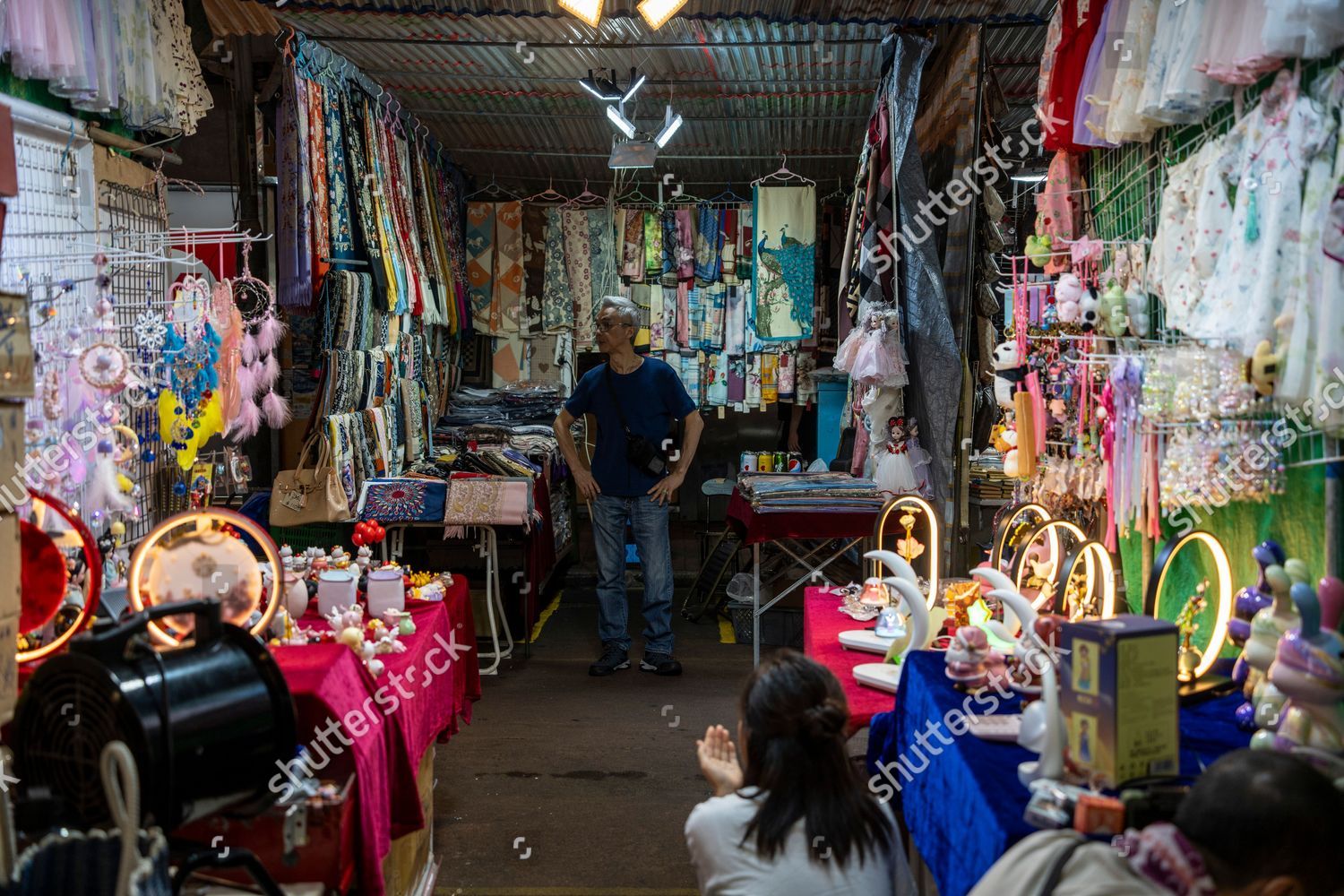 Street Vendors Stalls Waiting Customers On Editorial Stock Photo ...