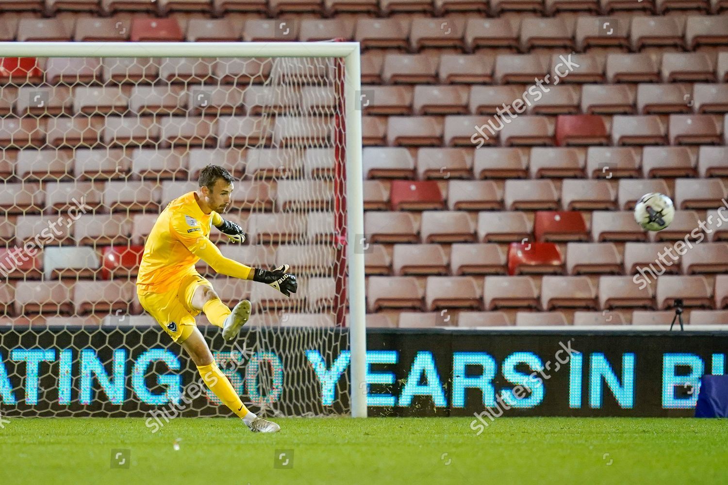 Portsmouth Goalkeeper Will Norris 1 During Editorial Stock Photo ...