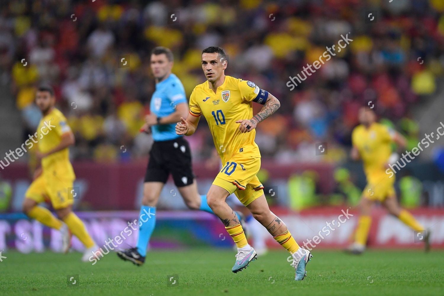 Nicolae Stanciu Romania Action During Uefa Editorial Stock Photo ... Nicolae Stanciu Romania Action During Uefa Editorial Stock Photo ...